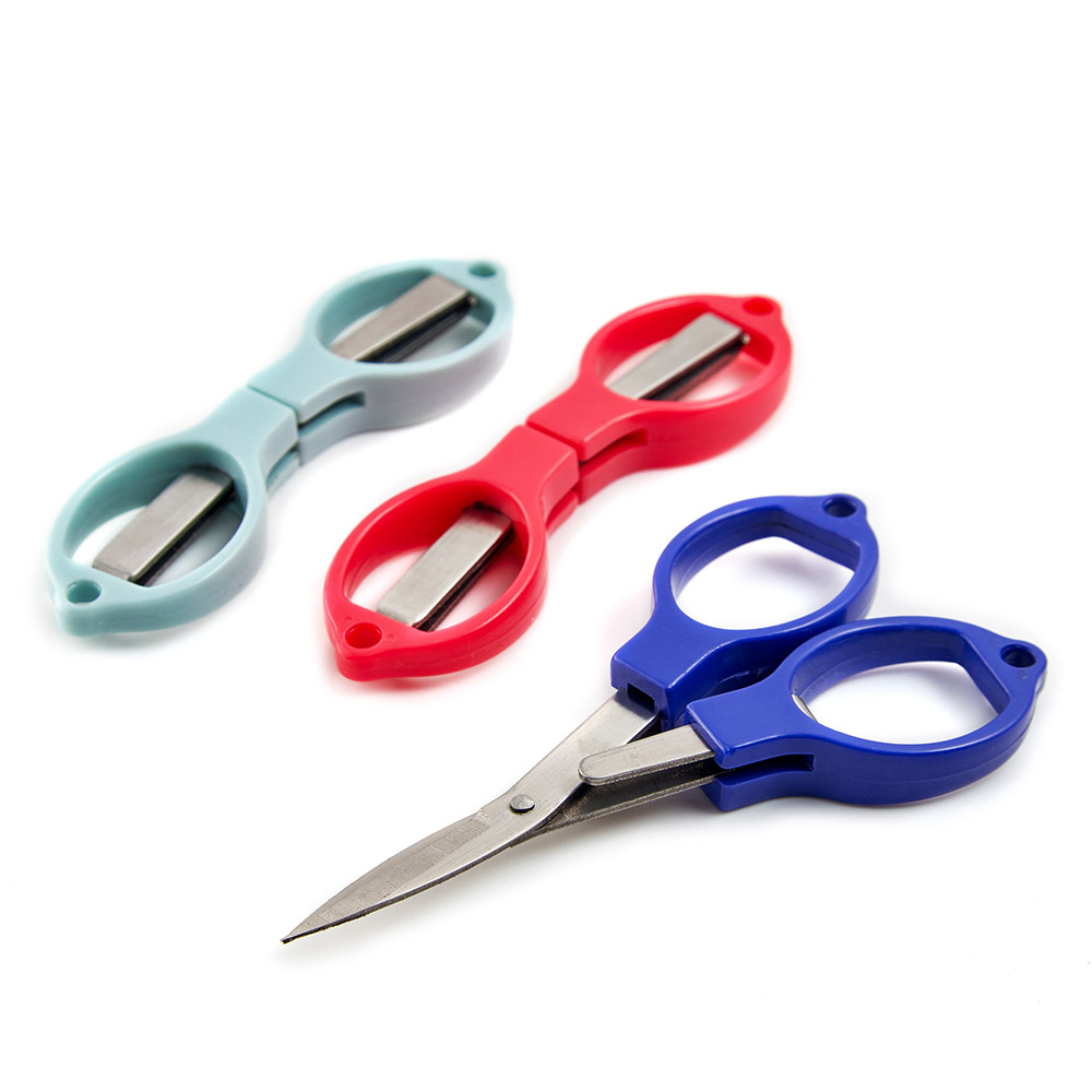 Folding nail scissors store